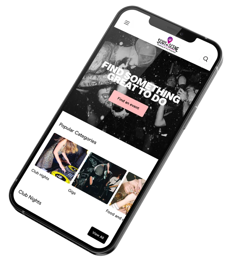 Sort My Scene | Discover Nightlife Around You